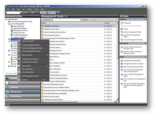 SCOM Management Pack Kurulumu - Mustafa Kara